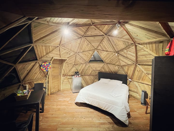 Glamping Con Jacuzzi Deslumbrante Vista A Bogotá - El Rosal