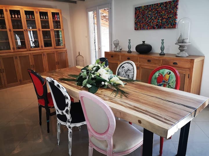 Maison En Pierres Cocooning Avec Cheminée & Jardin - Pourrières
