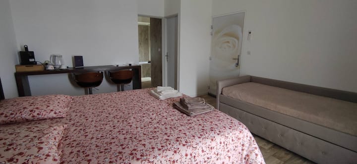 Chambre Avec Baignoire Balnéo Pour 1 à 3 Pers - Clermont-l'Hérault