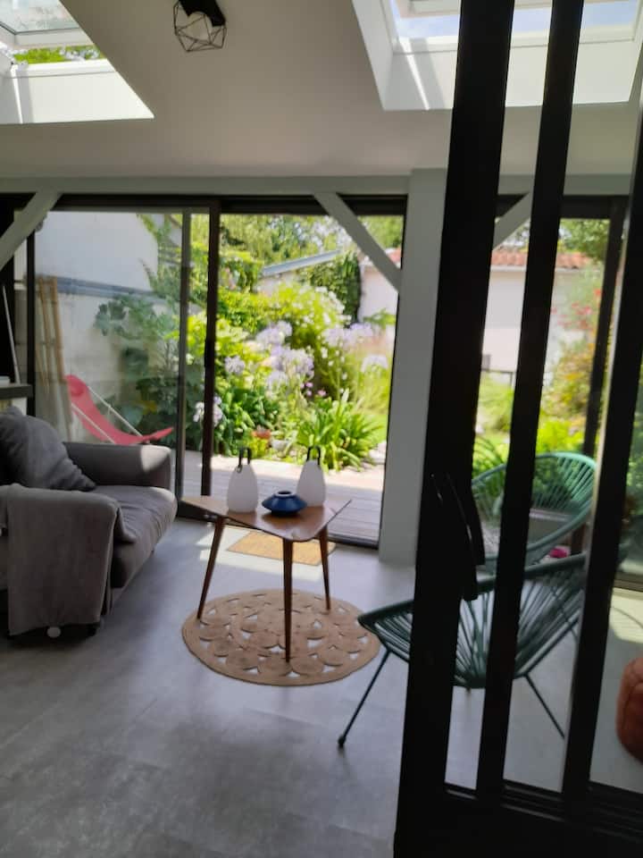 Maison Au Calme Avec Jardin Et Plancha. - Villenave-d'Ornon