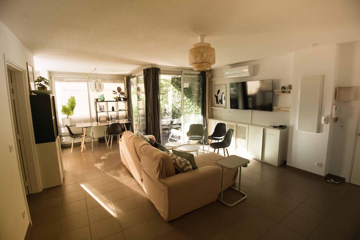 Appartement Grand Confort -  Quartier Stratégique - モンペリエ
