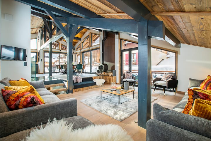 6 Bedroom Chalet In Morzine With Sauna & Hot Tub - Avoriaz