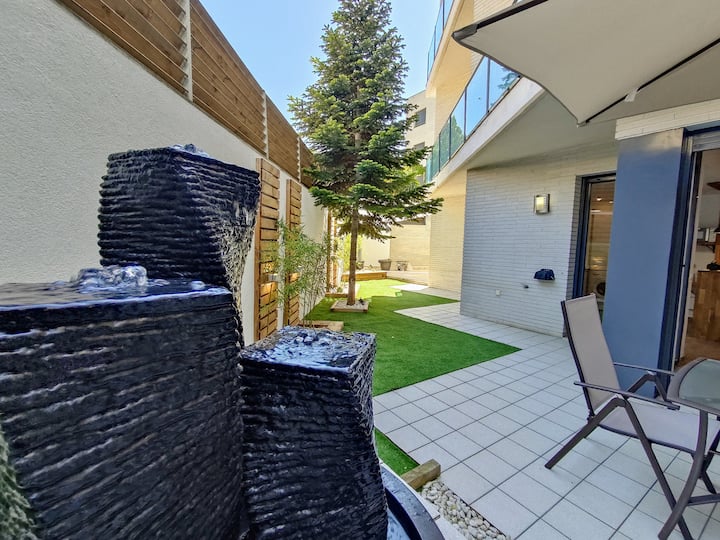 Beautiful Flat With Nice Garden, Pool And Parking. - 료렛 드 마르