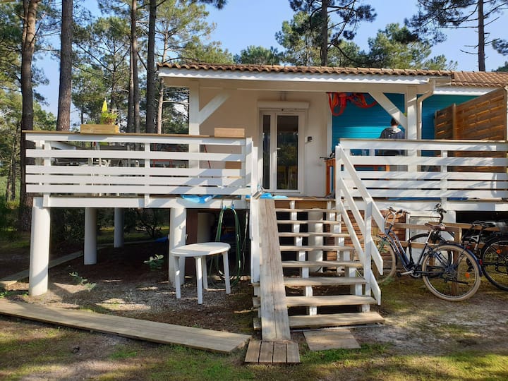 Chalet Frégate 44.4b La Jenny Village Naturiste 4p - Le Porge