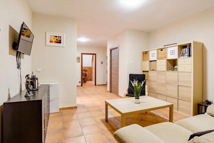 Impresionante Dormitorio En Casa Con Terraza & A/c - Málaga