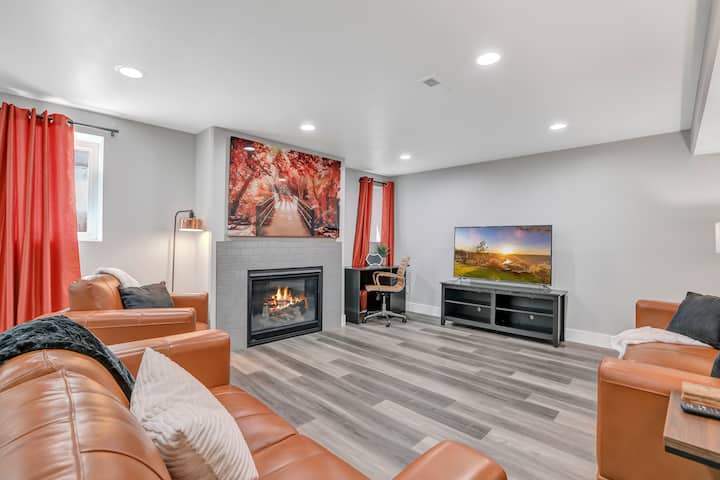 Modern 3bed|1bath Lux Lower Level On Lincoln - Twin Falls, ID