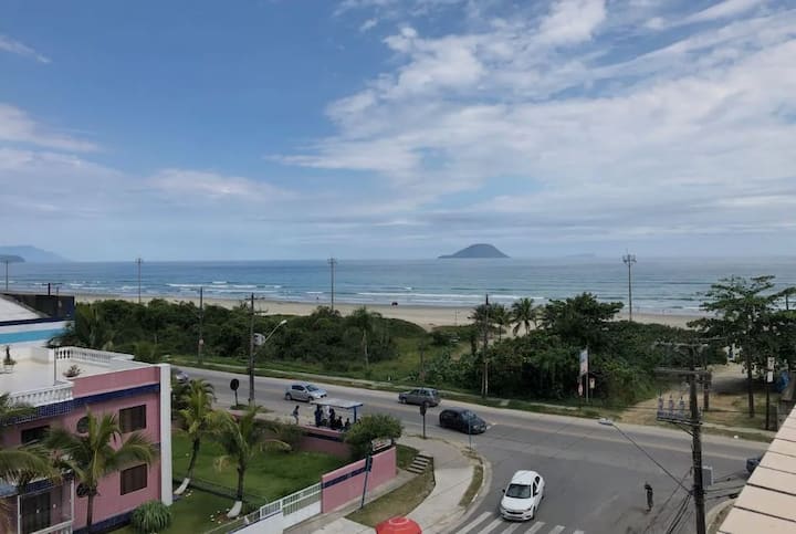 Vista Do Mar Praia Boraceia Bertioga Litoral Norte - Bertioga