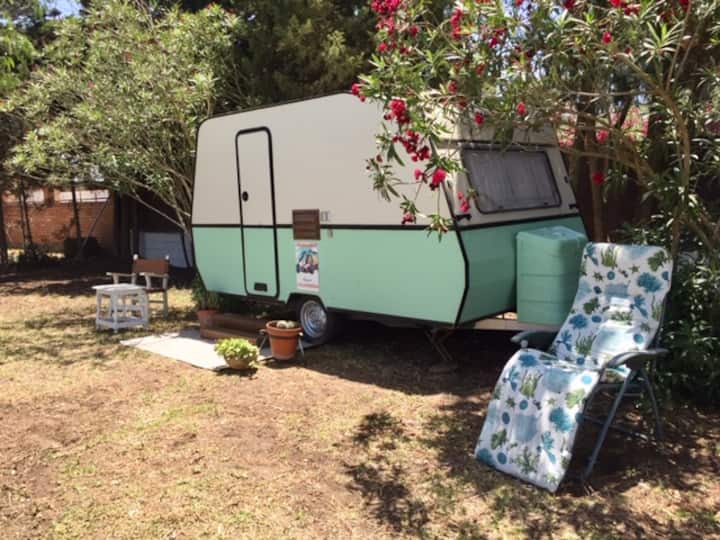 Boho Caravan Con Encanto Junto A La Piscina. - Chiclana de la Frontera