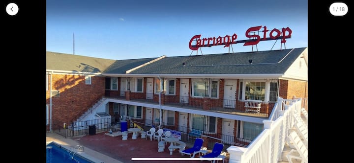 Exclusive Beach Block Studio Condo W/pool - Wildwood Crest, NJ