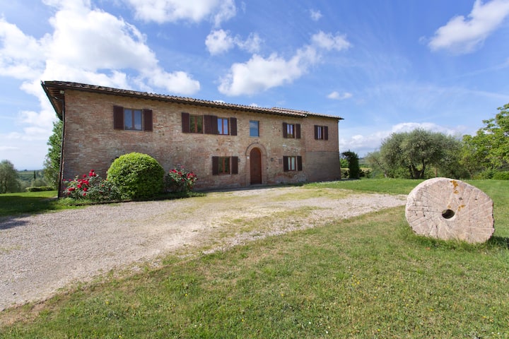 Villa Dans Un Domaine à 5 Km. De Sienne - Toskana