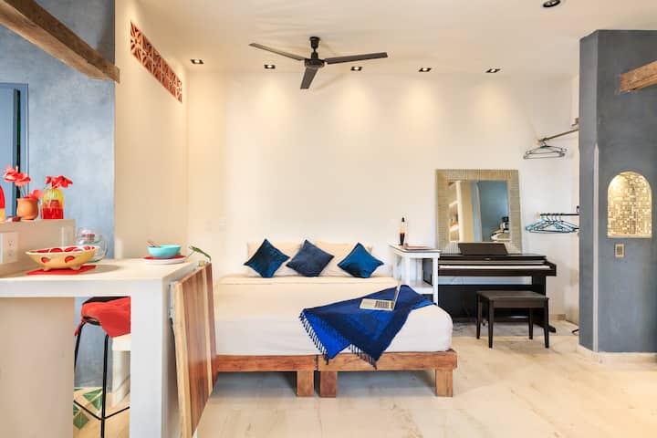 Dnomads Spacious Studio Ks 2' Beach - Ocean View - Playa del Carmen