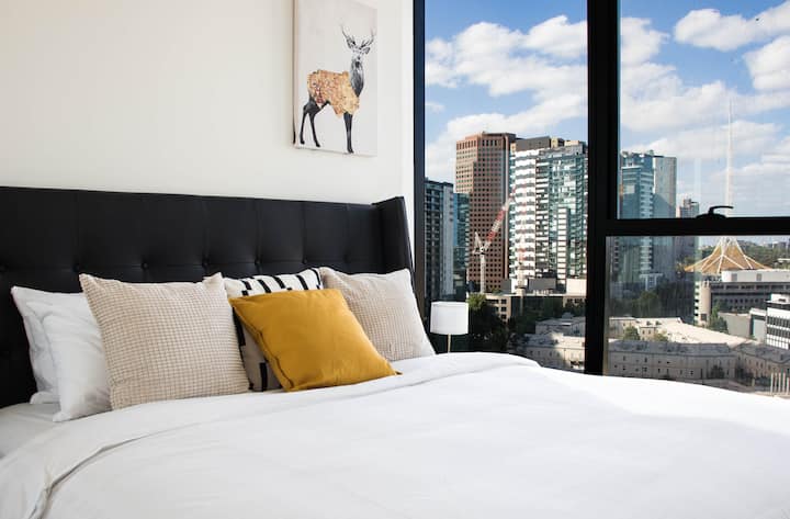 1 Brm, Southbank, Next To Crown, King Bed - 墨爾本