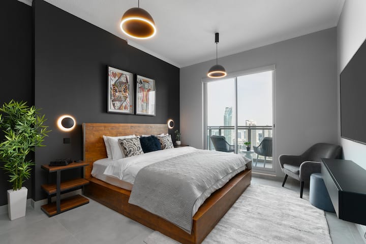 Luxury In The Sky | 1br Burj Inner Circle - Dubái