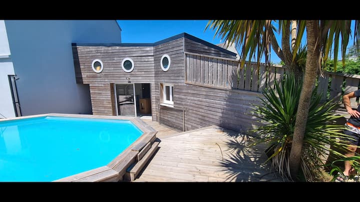 Studio 1 Pièce Avec Piscine Et Terrasse Privé - Pont-Aven