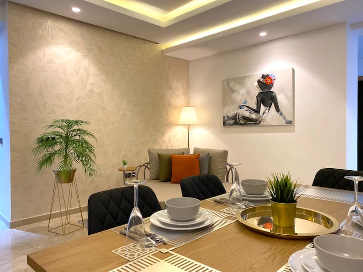 Maarif Sunrise With Terrace - 3 Beds- By Appartali - Casablanca