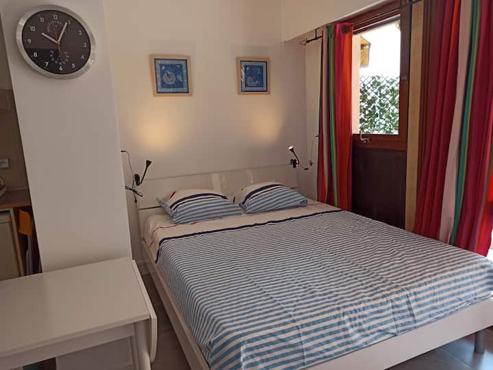 Studio 4 Pers, Climatisé, Terrasse, Parking Inclus - French Riviera