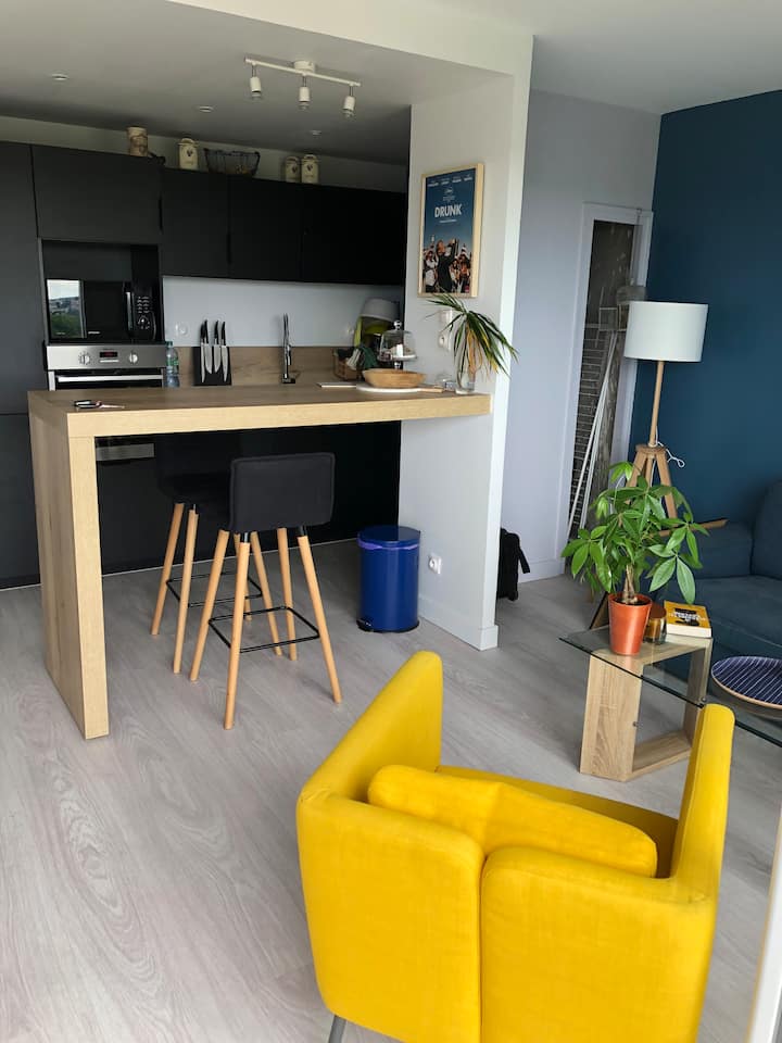 Lumineux Appartement à 5 Min En Bus Du Rer A - Chatou
