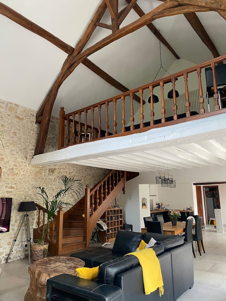 1h Paris-maison De Charme De 200 M 2 - Souppes-sur-Loing