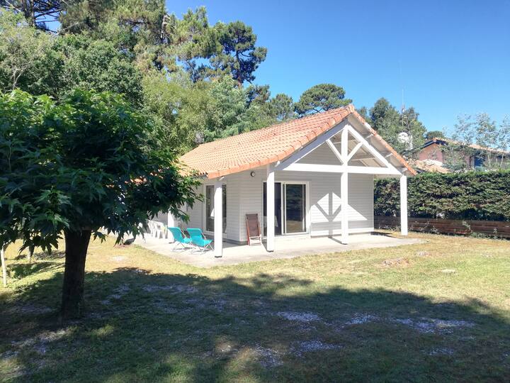 Maison En Bois à 300m Du Lac De Maubuisson - Carcans