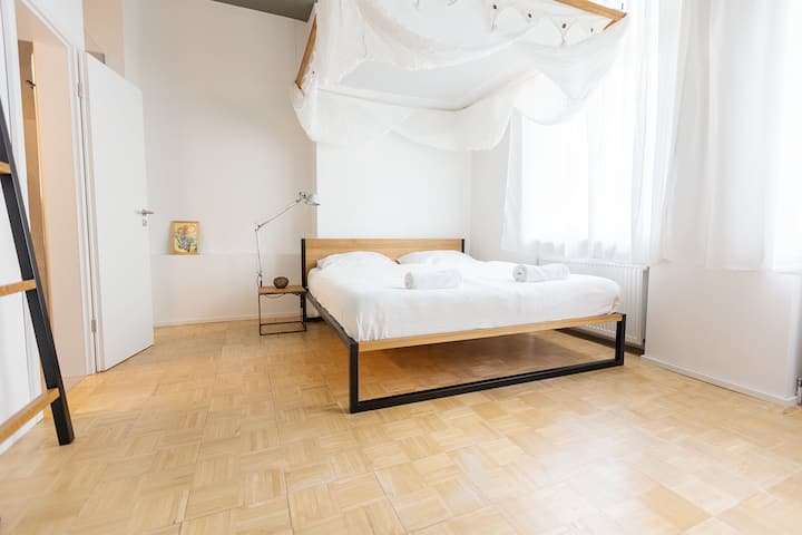 Green Residence Loft - Deluxe Doppelzimmer - Frankfurt