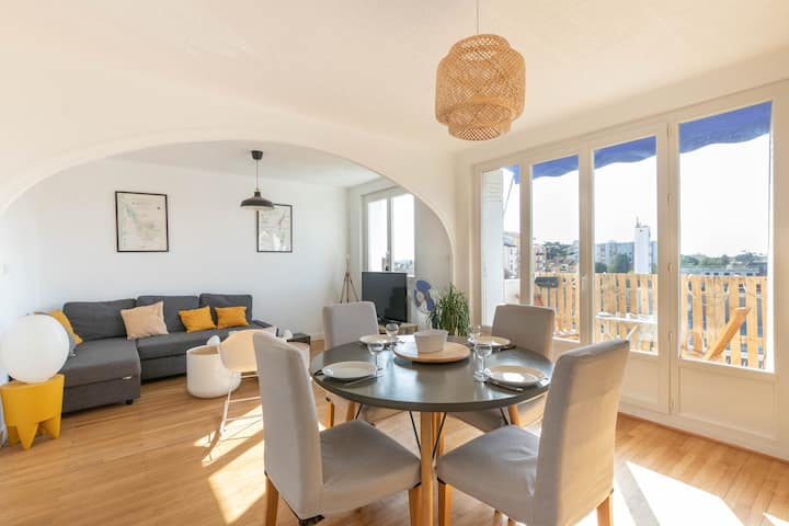 Grand Appartement Cosy - Parking & Balcon - Anse
