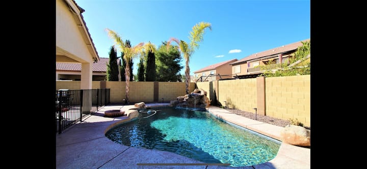 Spacious Home With Pool And Firepit - San Tan Valley, AZ