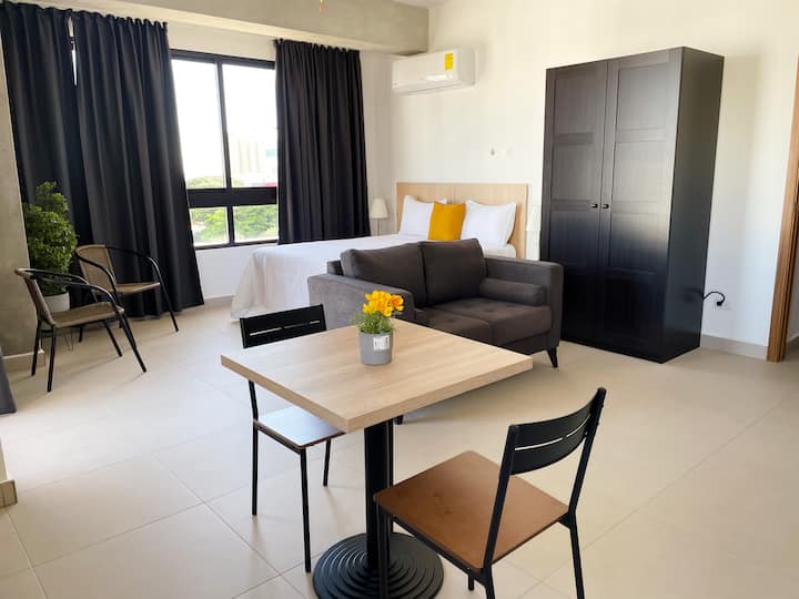 Studio With Balcony - Nice View - Santo Domingo