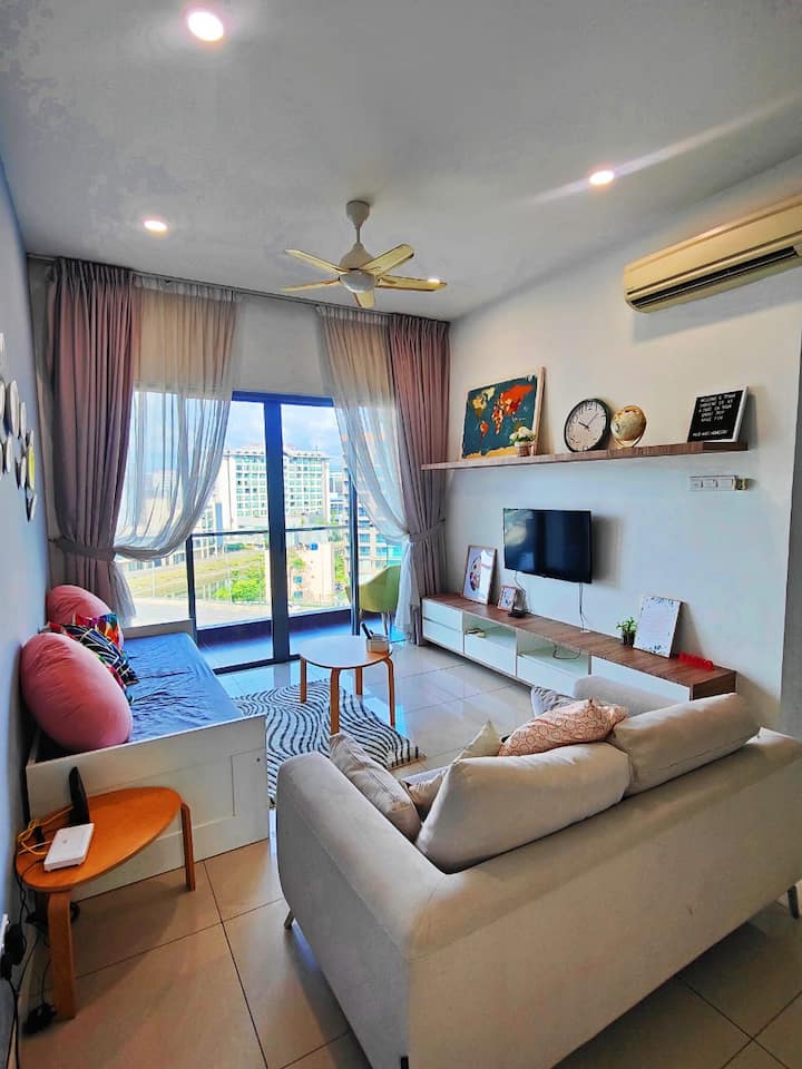 Mari2 Homestay M5 (2br) @ Imago The Loft E - Kota Kinabalu