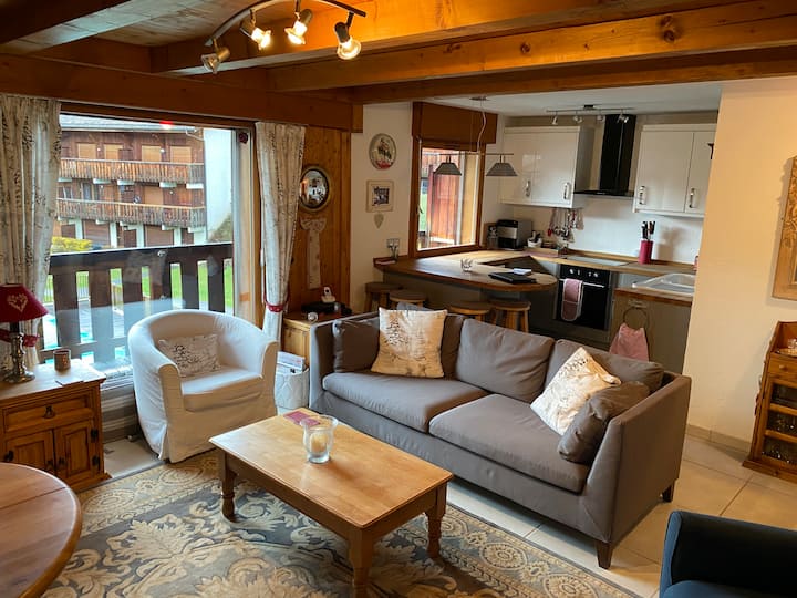 Appartement Au Soleil Et Skis Aux Pieds Pr 6 Pers. - Saint-Gervais-les-Bains