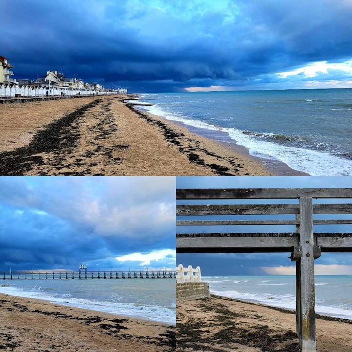Maison De Bord De Mer à 30 M De La Plage - Saint-Aubin-sur-Mer