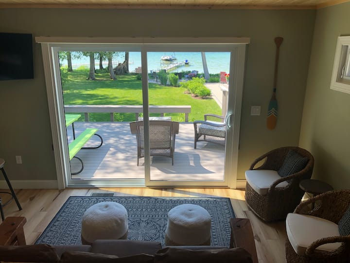New!  Beautiful Mullett Lake Three Bedroom Cottage - Mullett Lake, MI