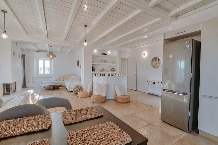 Luxury House With Great View At Sea And Despotiko - Antiparos