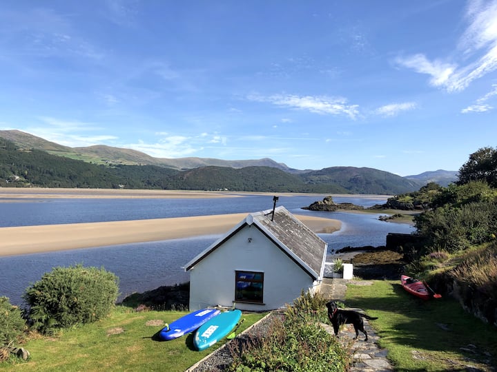 Bryn Celyn Boathouse, Private Beach And Garden - Barmouth