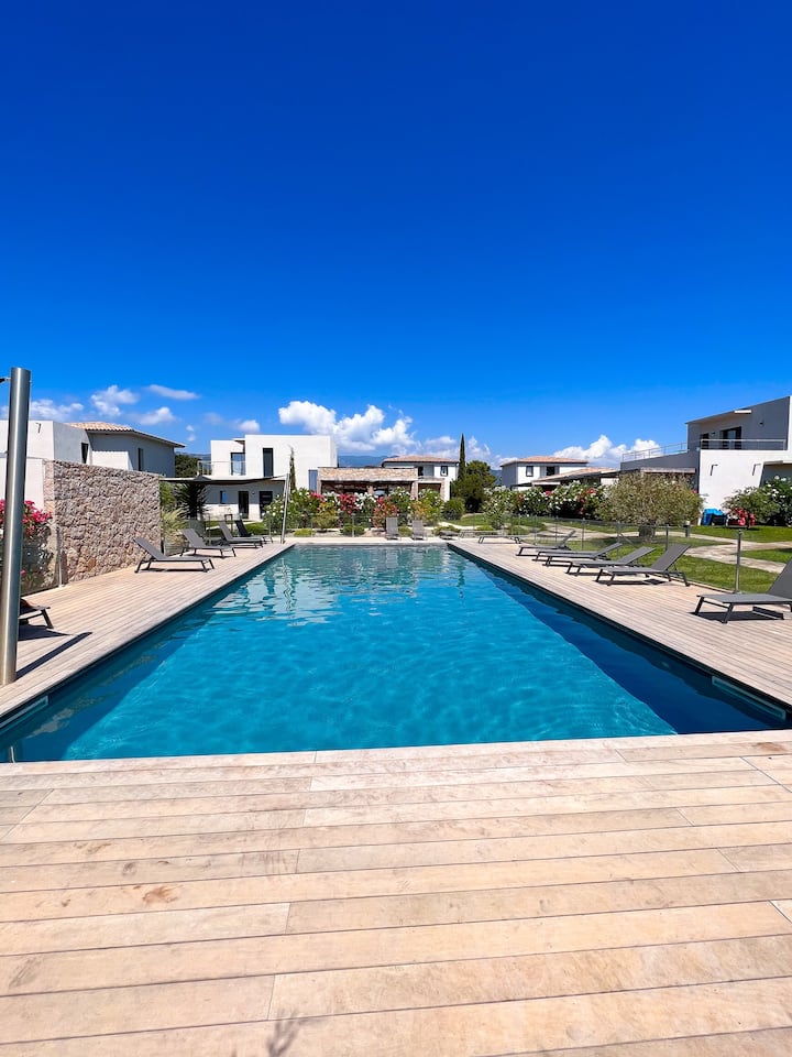 Mora Holihome - T2 Neuf, à 2 Mins De La Plage - Porto Vecchio