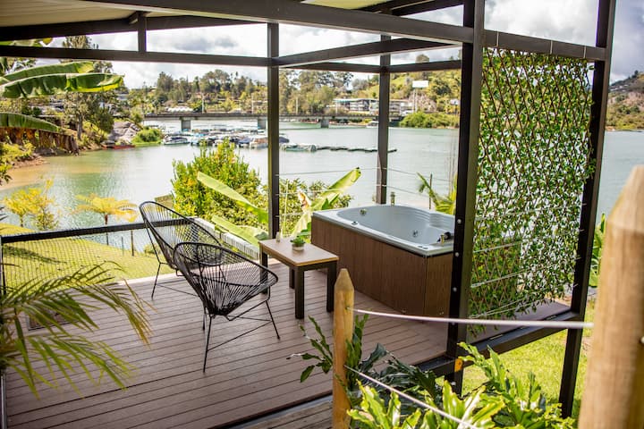 Cabaña Con Jacuzzi, Con Embalse, Vista A La Piedra - Antioquia