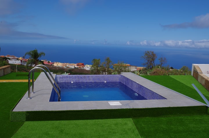 Preciosa Casa Rural Con Piscina Con Vista Al Teide - El Sauzal