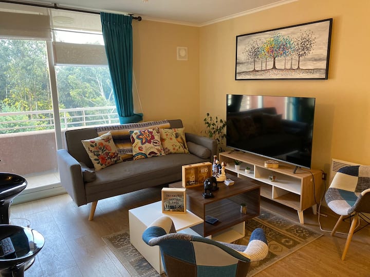 Hermoso Departamento Con Estacionamiento - Temuco