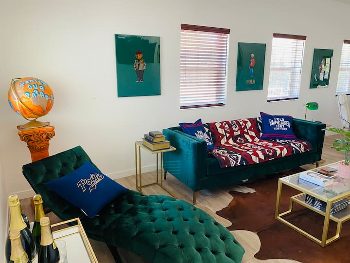 Artist Owned Museum Getaway Home Inspired By Polo - Fontana, CA