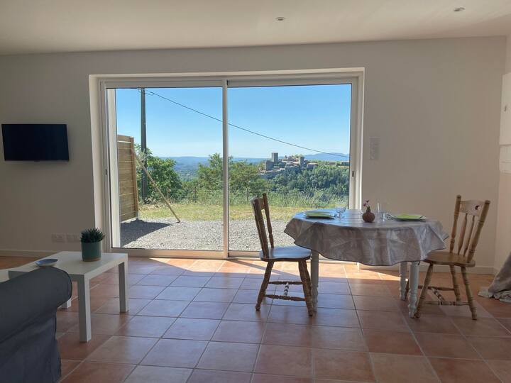 Gîte Les Mimosas - Vue Imprenable - Chauzon