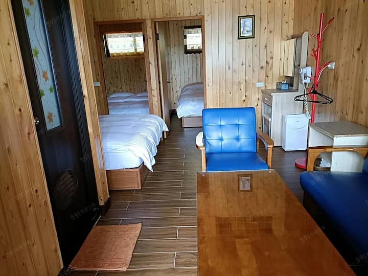 溫馨６人房，含小廰，Cozy 2 Bedrooms With A Living Room-石 - 番路鄉
