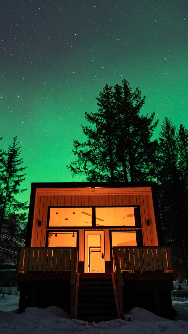 Modern Cabin+nordicspa W/sauna,hot Tub&cold Plunge - Homer, AK
