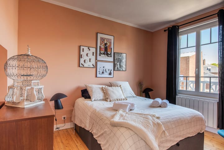 Nice Roses - Villa Familiale Proche Plage Mers - Mers-les-Bains