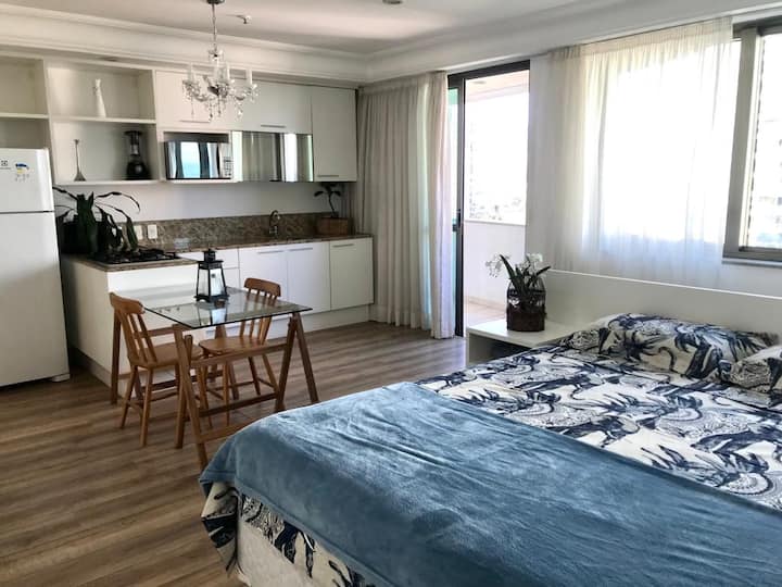 Lindo Flat Com Cozinha Americana - Vista Mar - Rio de Janeiro