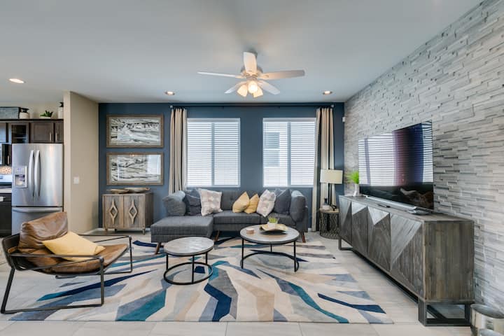 Newly Built Modern 3-bedroom Home With Garage - North Las Vegas, NV