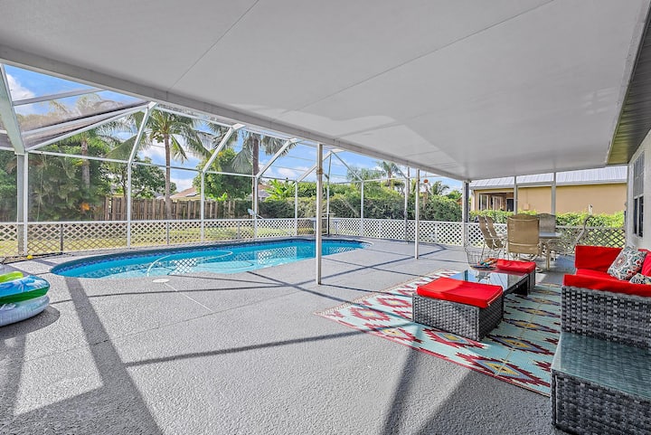 Paradise! 3 Bdrm Home With Private Pool And Lanai - Port St. Lucie, FL