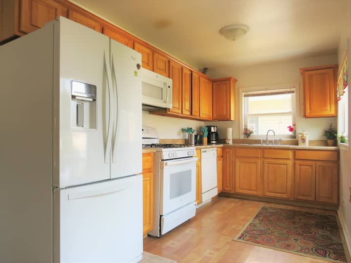 1f2ih2 Cozy Garden Level Room Near Chicago&loyola - シカゴ