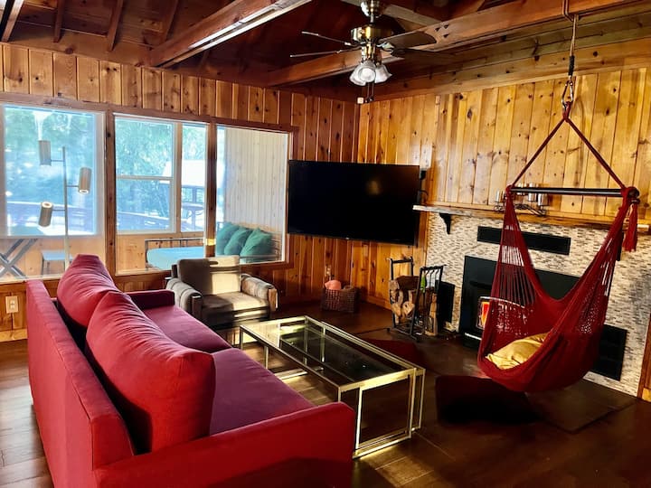 Serene & Magical Cabin W/barrel Sauna & Fireplace - Idyllwild-Pine Cove, CA