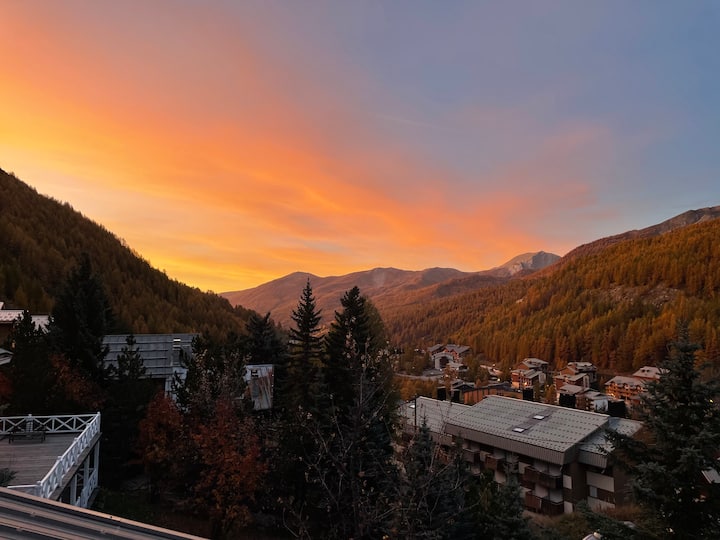 Duplex Dans Chalet-10 Personnes - Pra-Loup