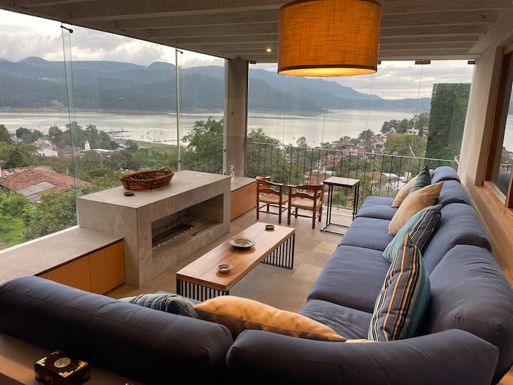 Maravillosa Vista Al Lago A 3 Cuadras Del Centro - Valle de Bravo