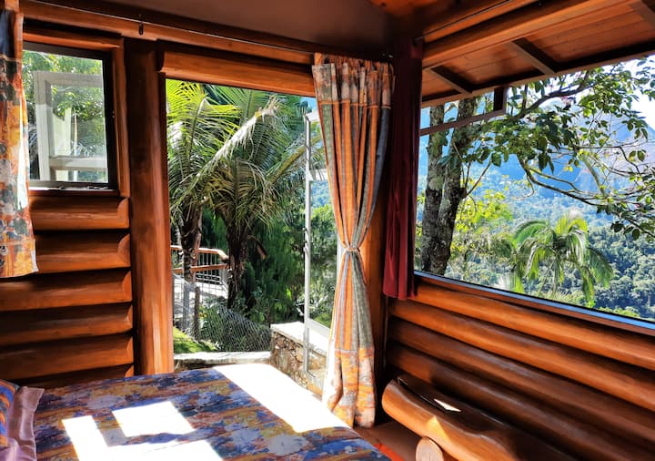 Cabana Na Mata Com Vista Espetacular - Petrópolis